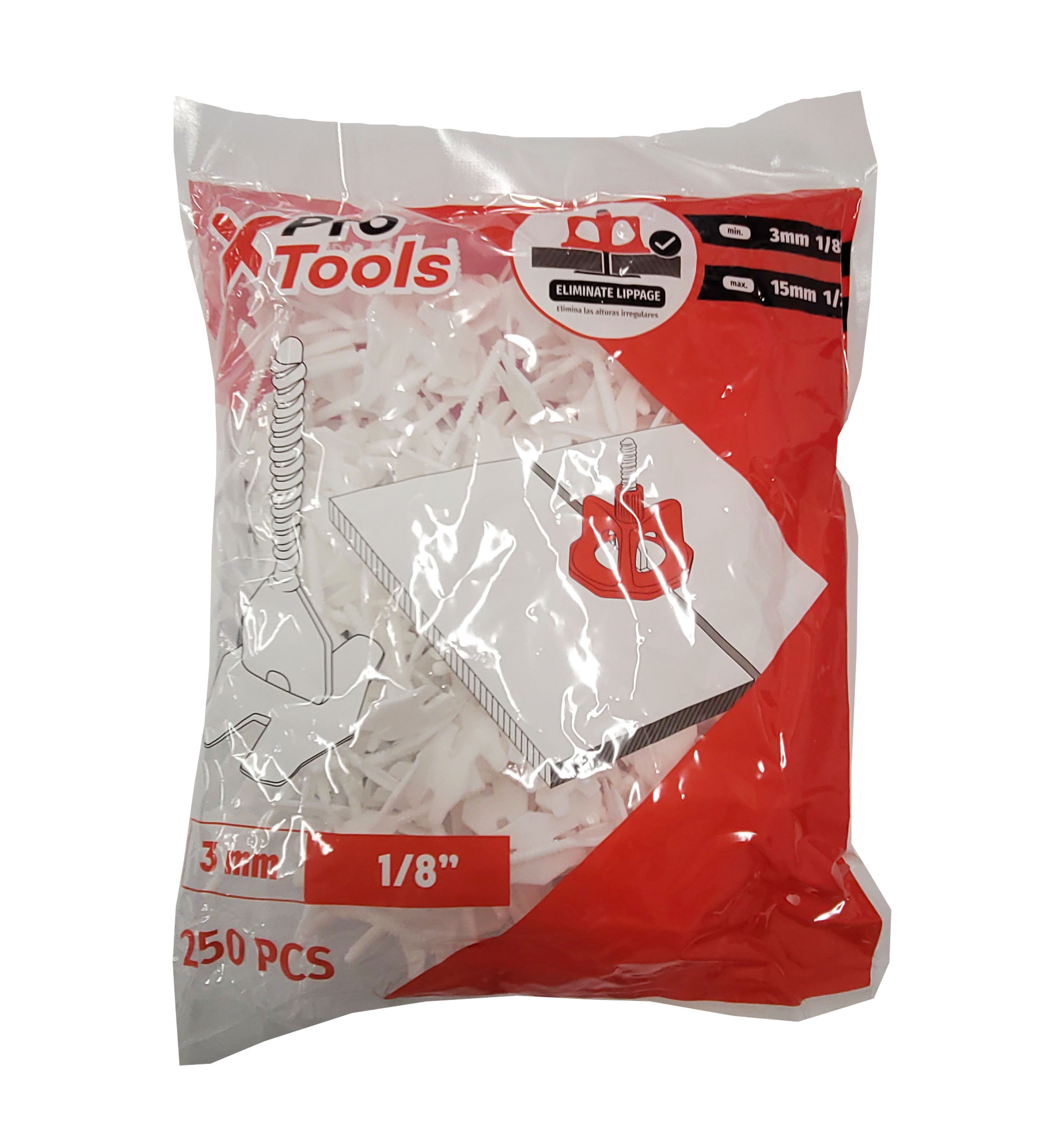 1/8 Spacer Spin 250 pcs - XPro Leveling